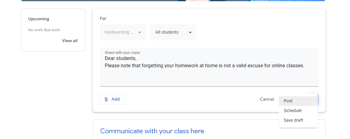 How to Use Google Classroom as a Teacher? - Keyboarding Online