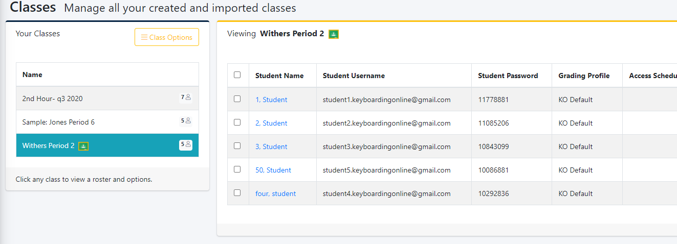 Google Classroom Import and Syncing - Keyboarding Online