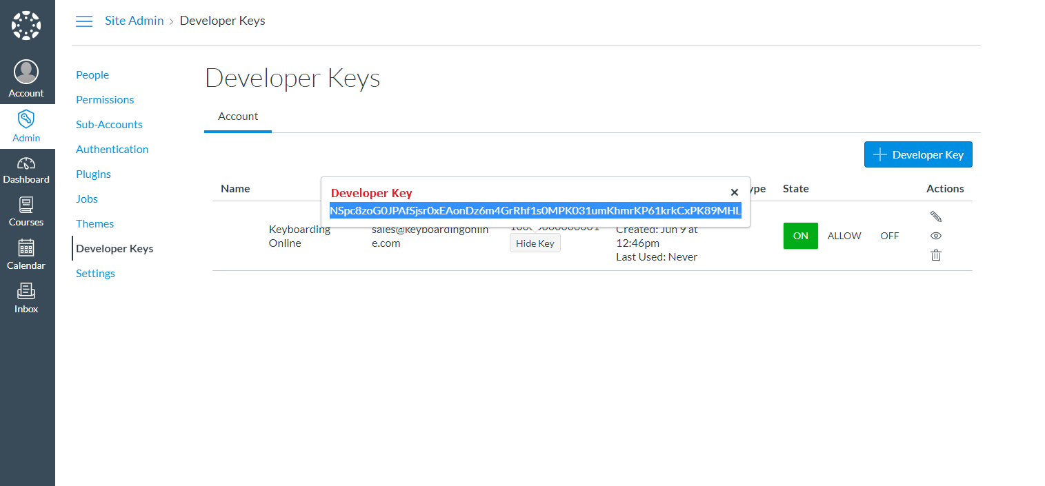 Canvas Sync - Keyboarding Online