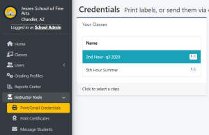 Emailing Student Login Credentials - Keyboarding Online
