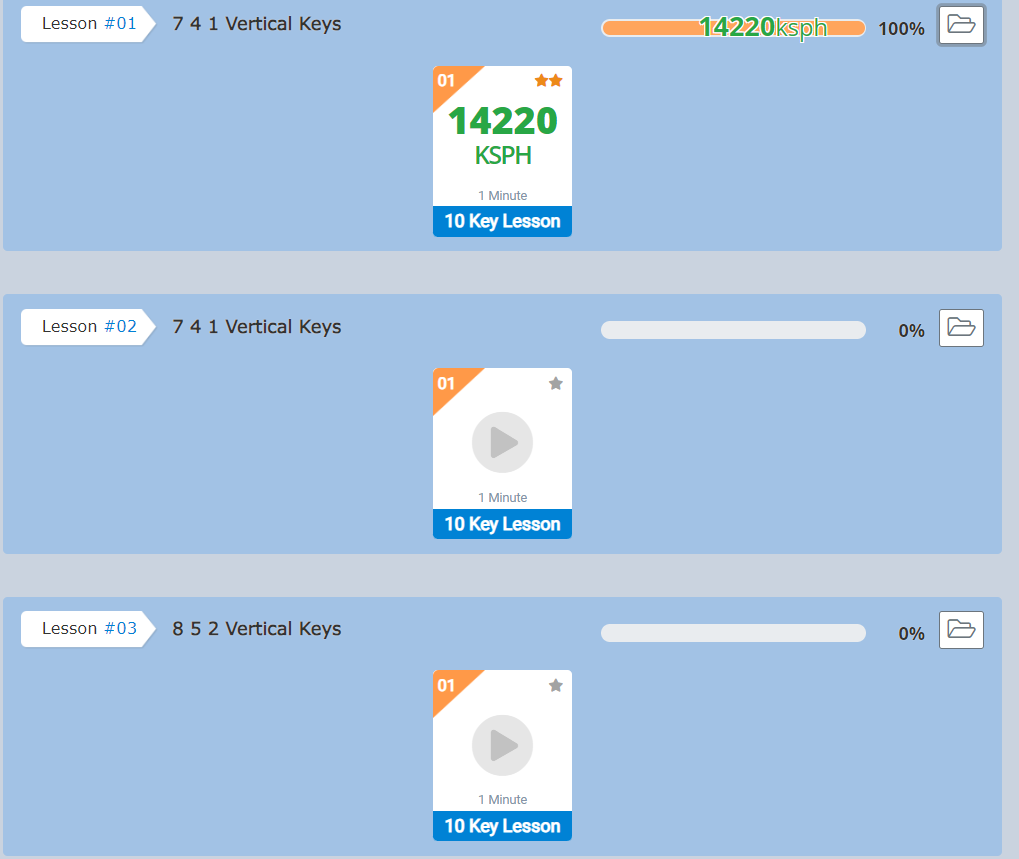 Ten Key Mastery - Student Guide - Keyboarding Online